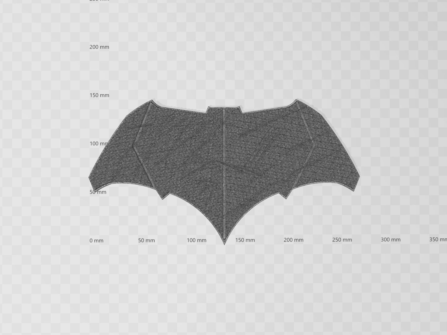 Batman Batfleck Chest Symbol Emblem 3D model 3D printable | CGTrader