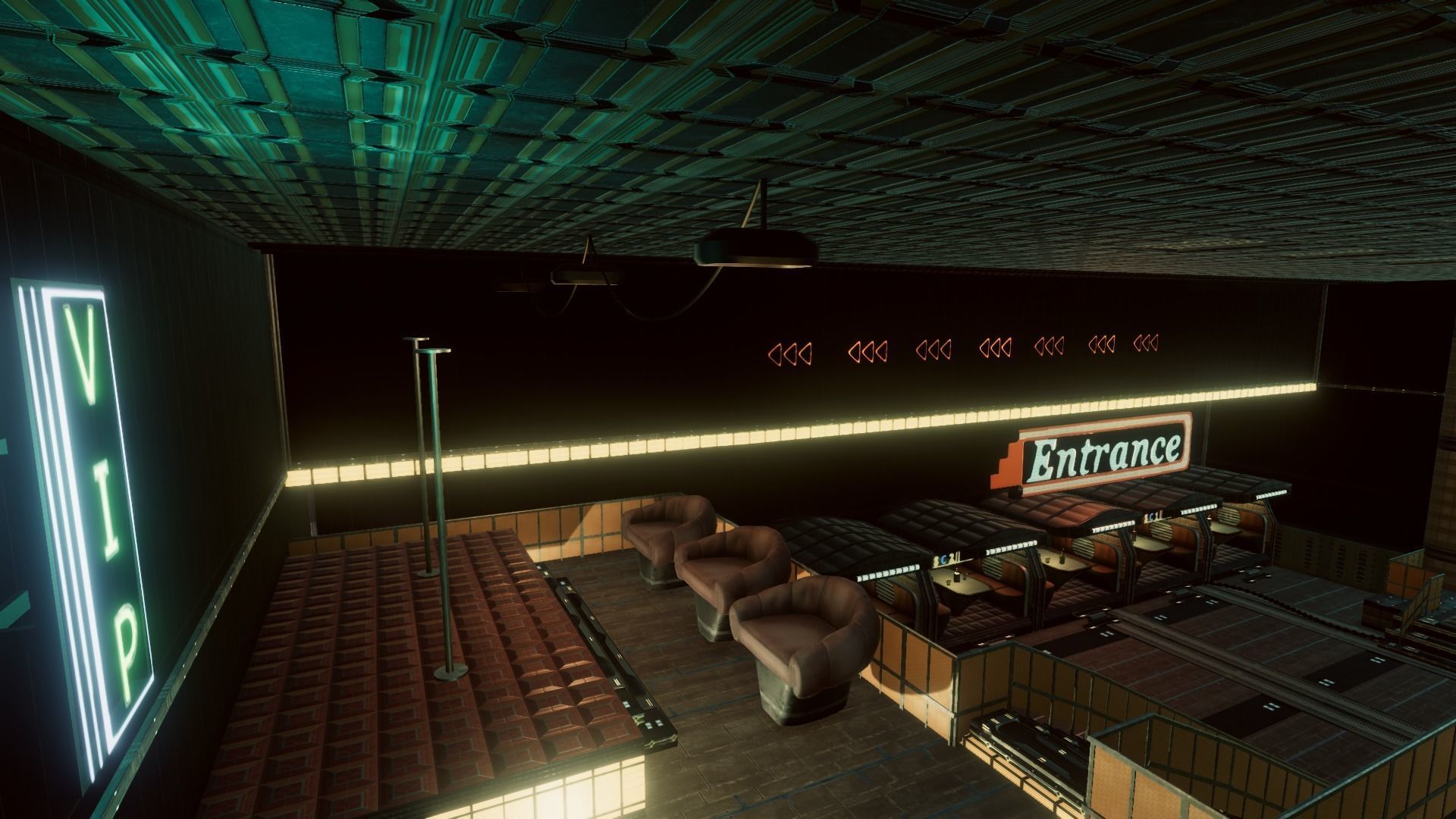 3D model Artsate - Futuristic Bar Environment VR / AR / low-poly | CGTrader