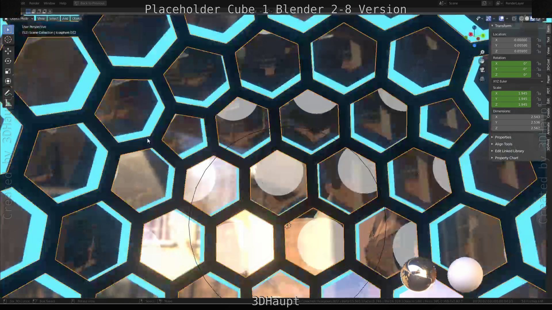 Placeholder Cube Version 1 free 3D model animated | CGTrader