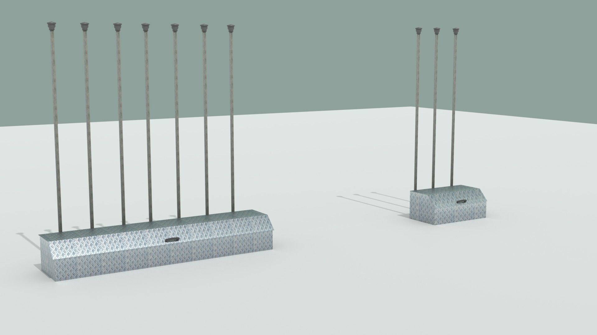 Fuel Fill Point Service Station free 3D model | CGTrader