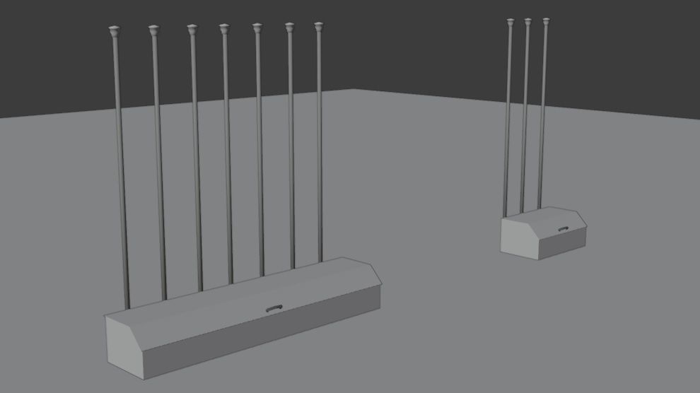 Fuel Fill Point Service Station free 3D model | CGTrader