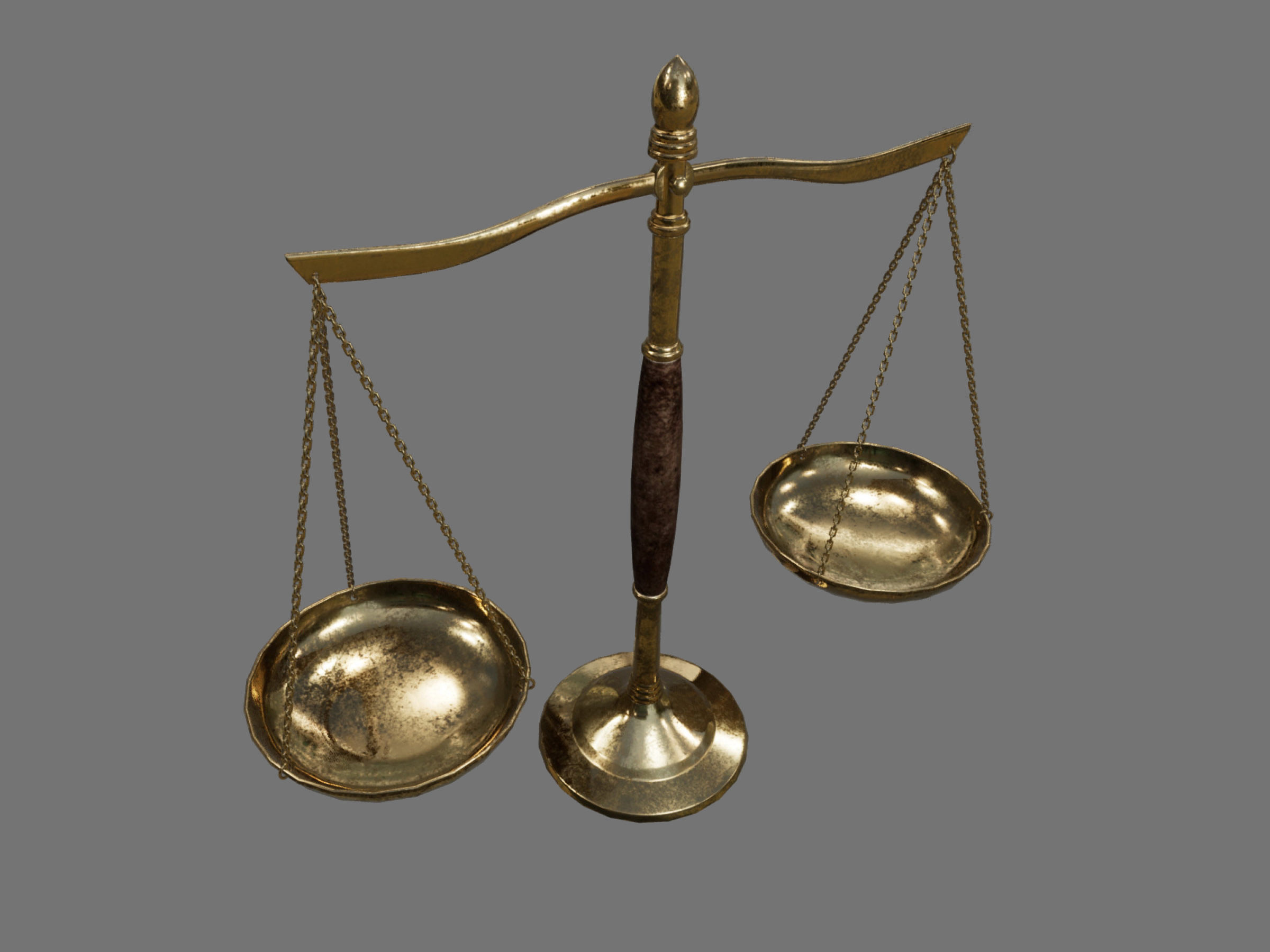 3D model Old Scales VR / AR / low-poly | CGTrader