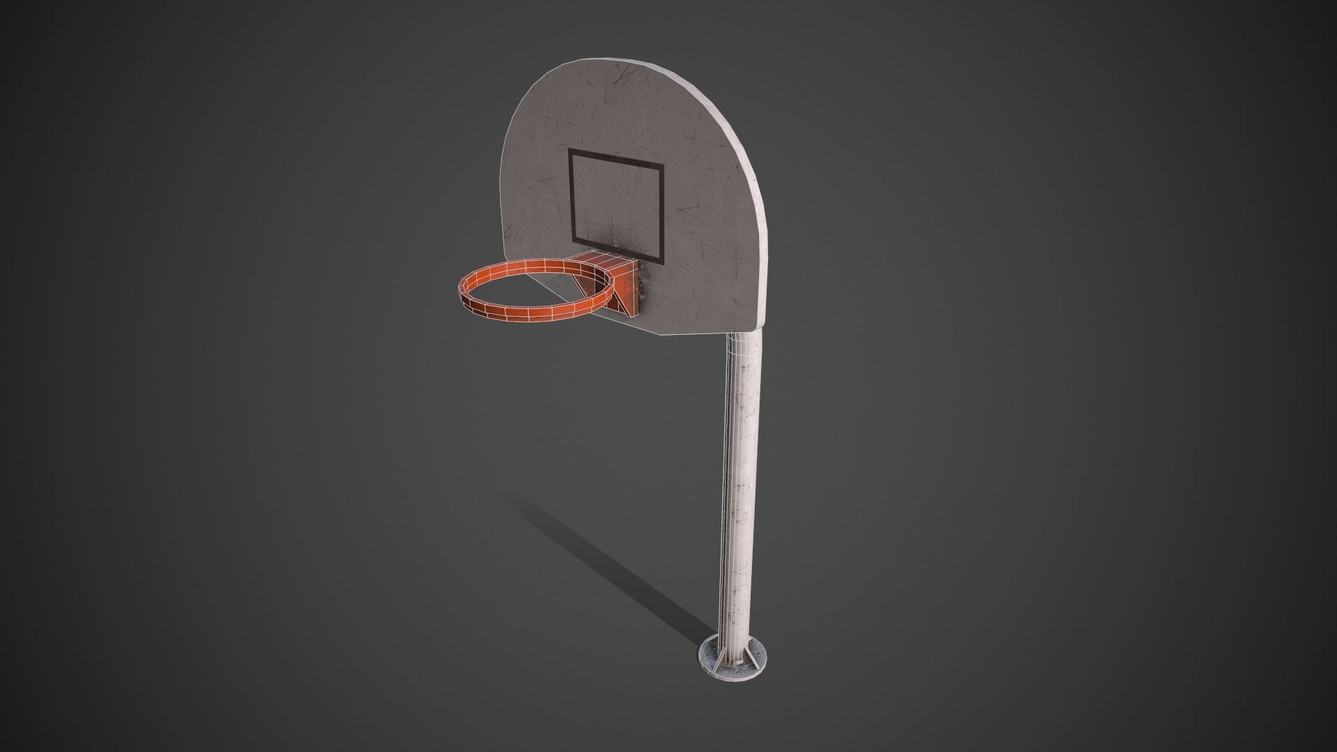 3D model Basketball Hoop VR / AR / low-poly | CGTrader