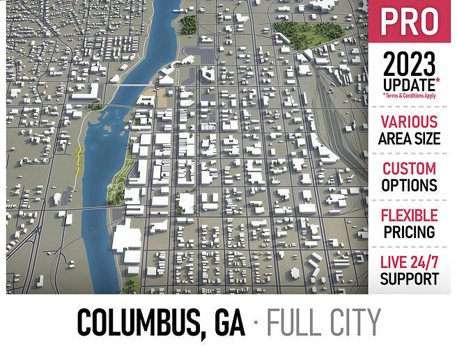 3D model Columbus VR / AR / low-poly | CGTrader