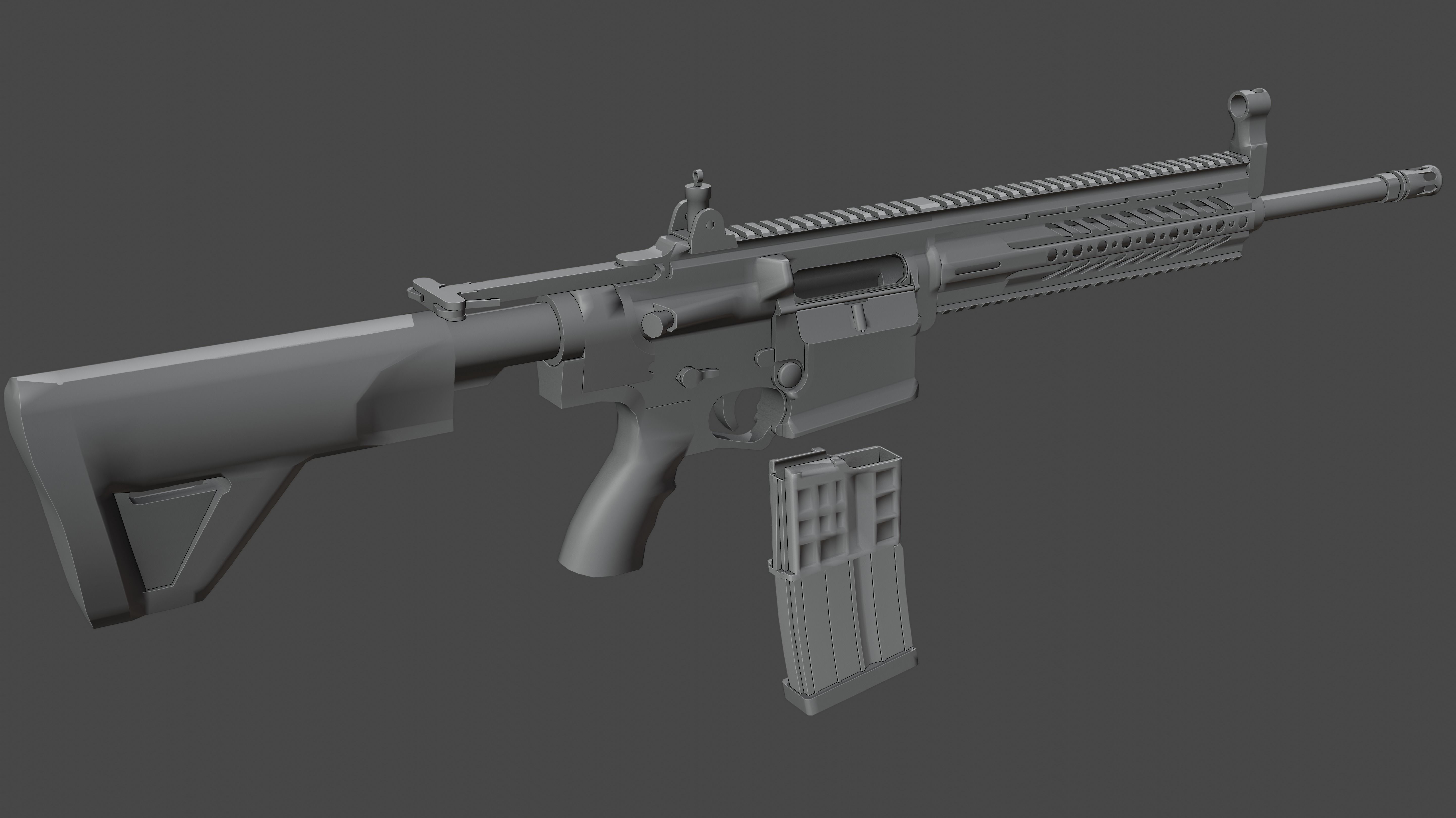 3D model MPT 76 Untextured Rigged VR / AR / low-poly | CGTrader