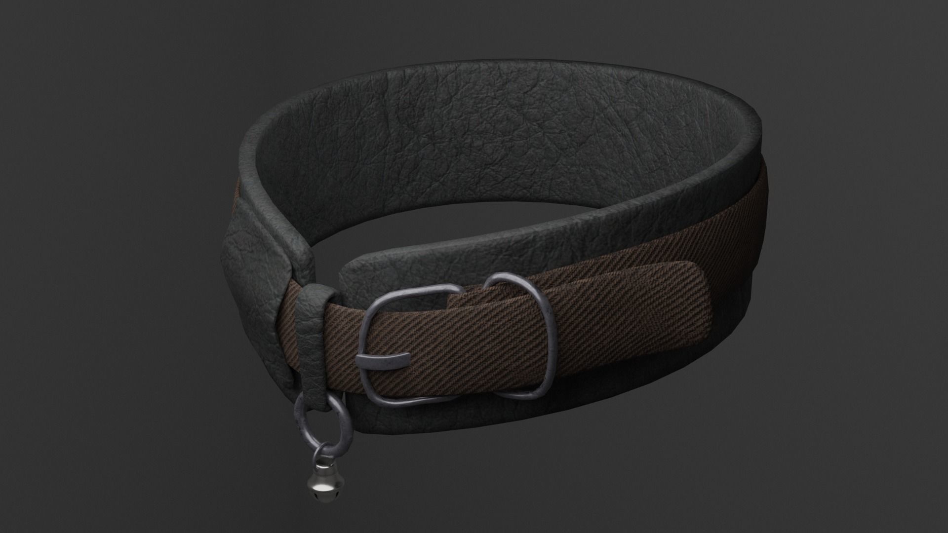 leather collar 3D model | CGTrader