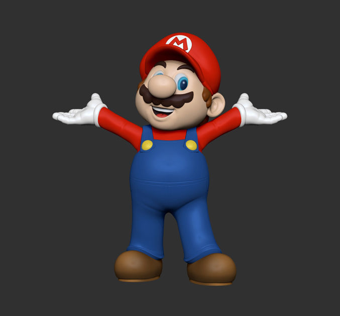 Super Mario 3D model 3D printable | CGTrader