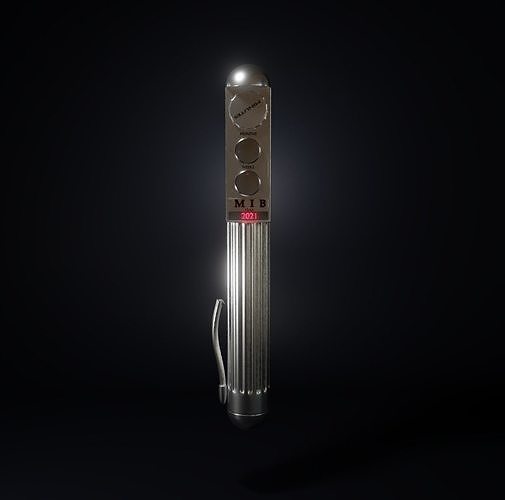 MIB Neuralyzer 3D model animated | CGTrader