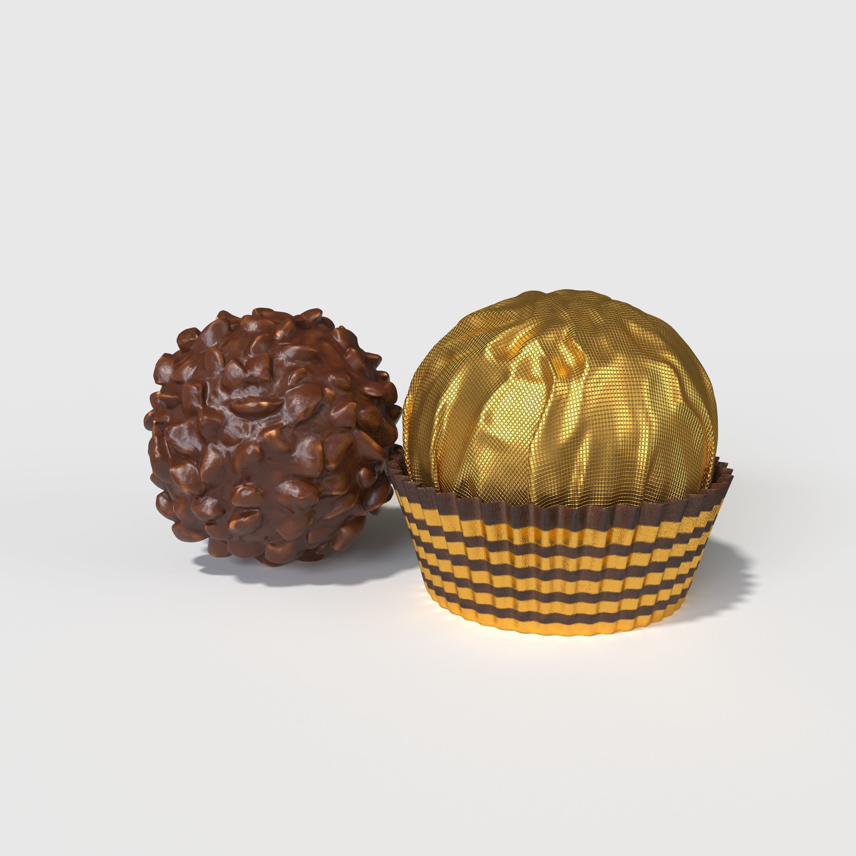 ferrero rocher 3D model | CGTrader