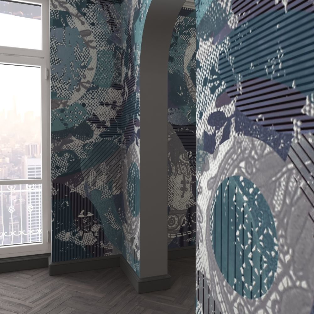 Wallpaper for variation-209 3D model | CGTrader