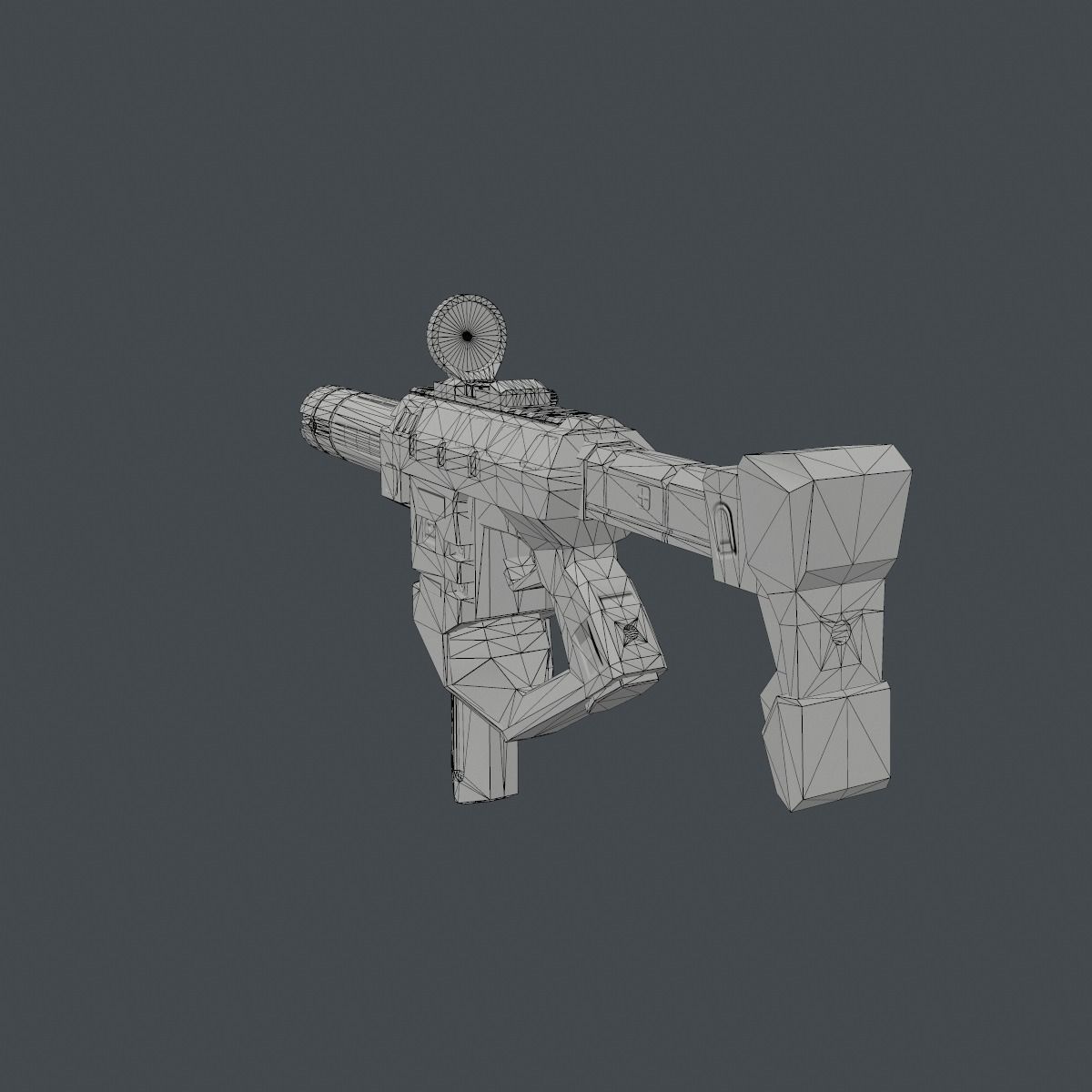 3D model Sci-Fi MP5 Styled Gun VR / AR / low-poly | CGTrader