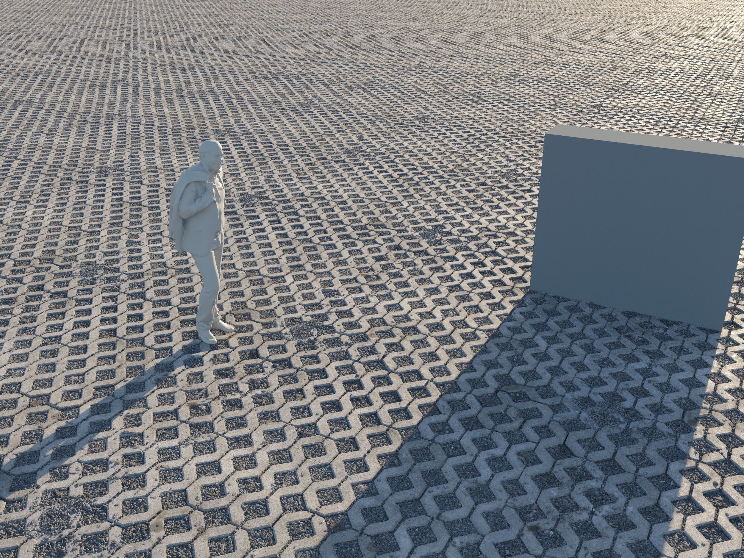 FREE Scanned Parking Grid PBR Textures Seamless free VR / AR / low-poly ...