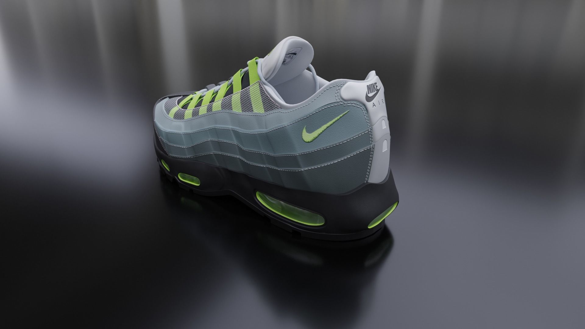 3D model Nike airmax sneaker VR / AR / low-poly | CGTrader