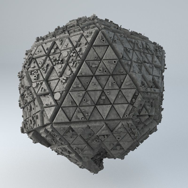 Sci Fi Shapes The Dice of Fantasy 3D model | CGTrader