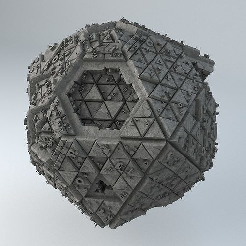 Sci Fi Shapes The Dice of Fantasy 3D model | CGTrader