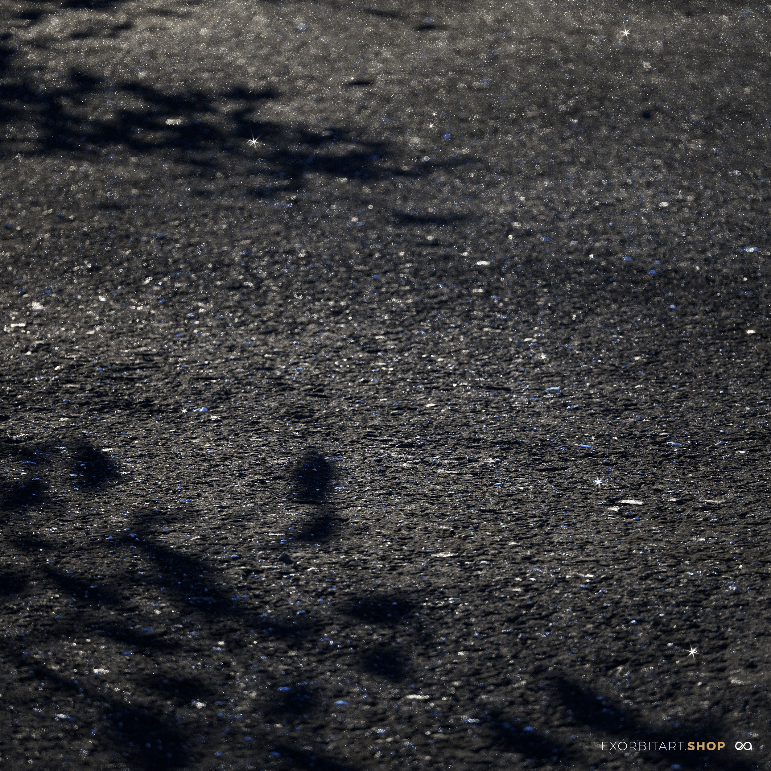 Seamless PBR Scanned Dark Asphalt Area Texture Texture | CGTrader