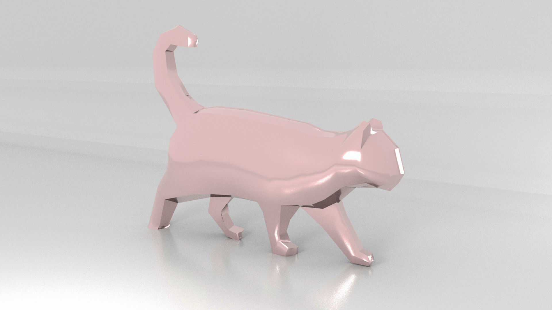 3D model Cat Low-Poly | CGTrader