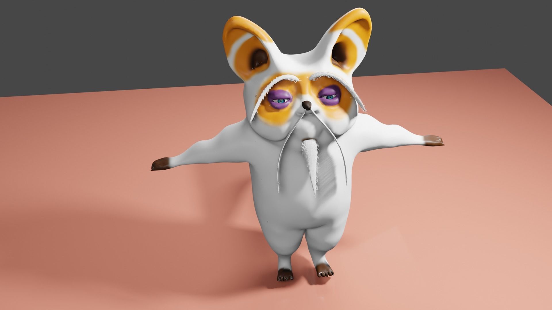 3D model Shifu from Kungfu Panda inner peace VR / AR / low-poly | CGTrader