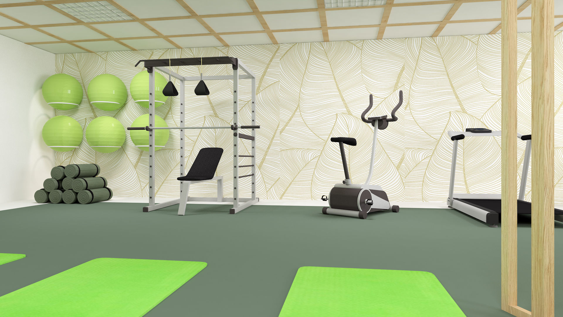 physiotheraphy gym 3D model | CGTrader