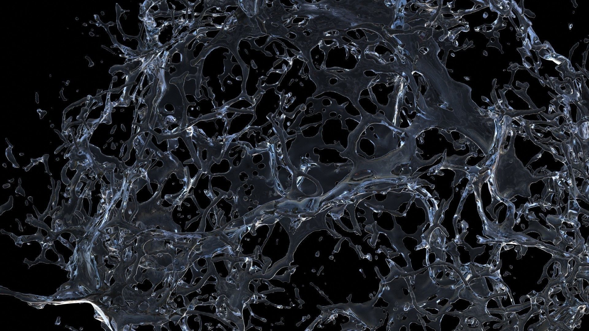 Water Explosion 3D model | CGTrader