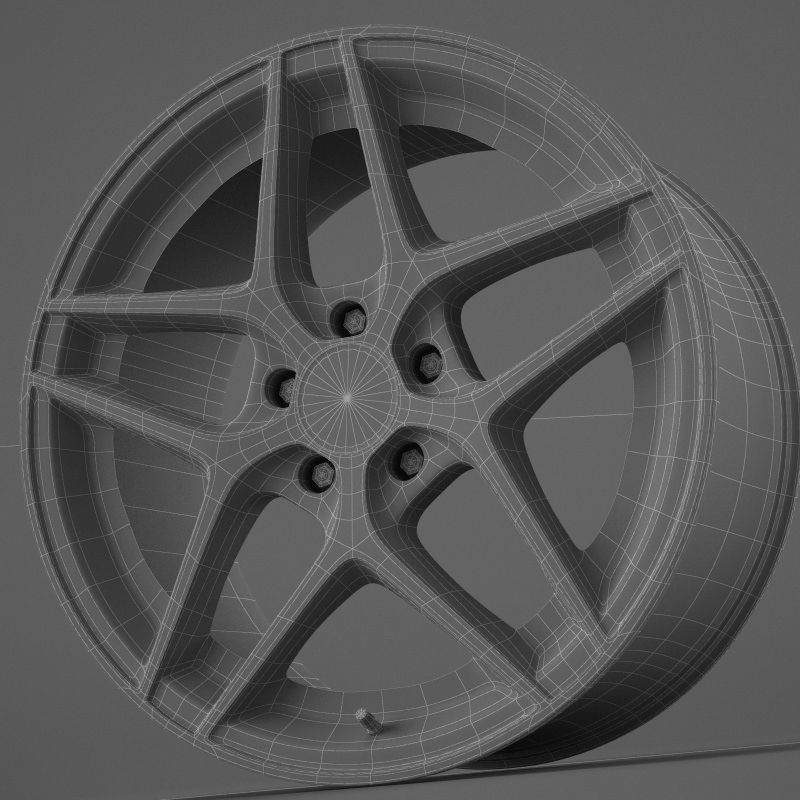 BBS rims 3D model | CGTrader