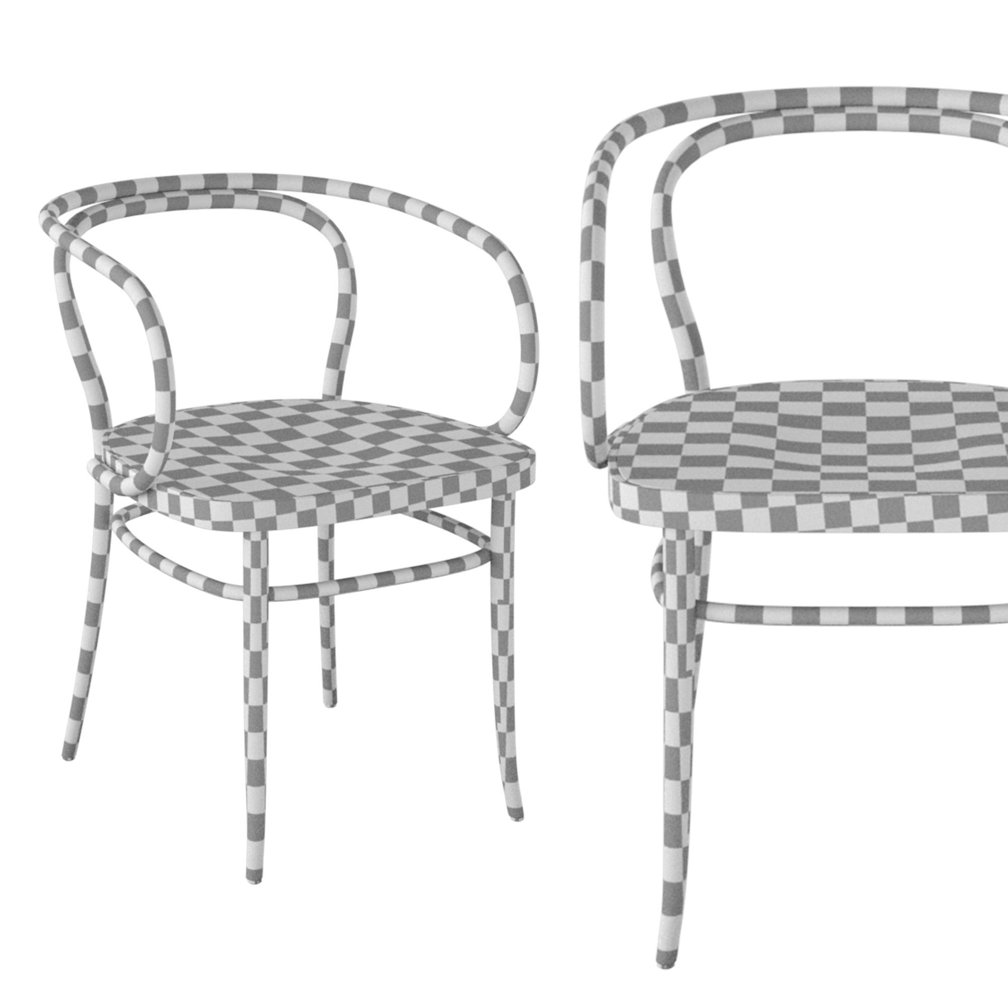 Armchair Thonet 209 3D model | CGTrader