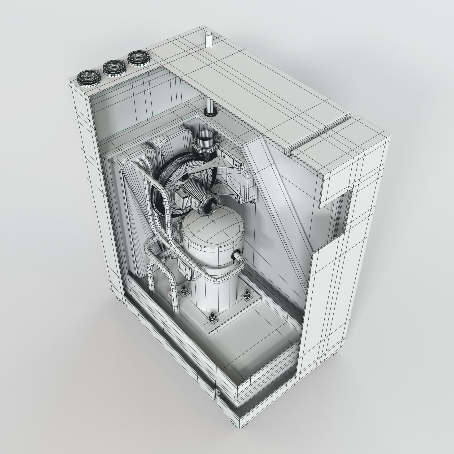 Heat Pump 3D model | CGTrader