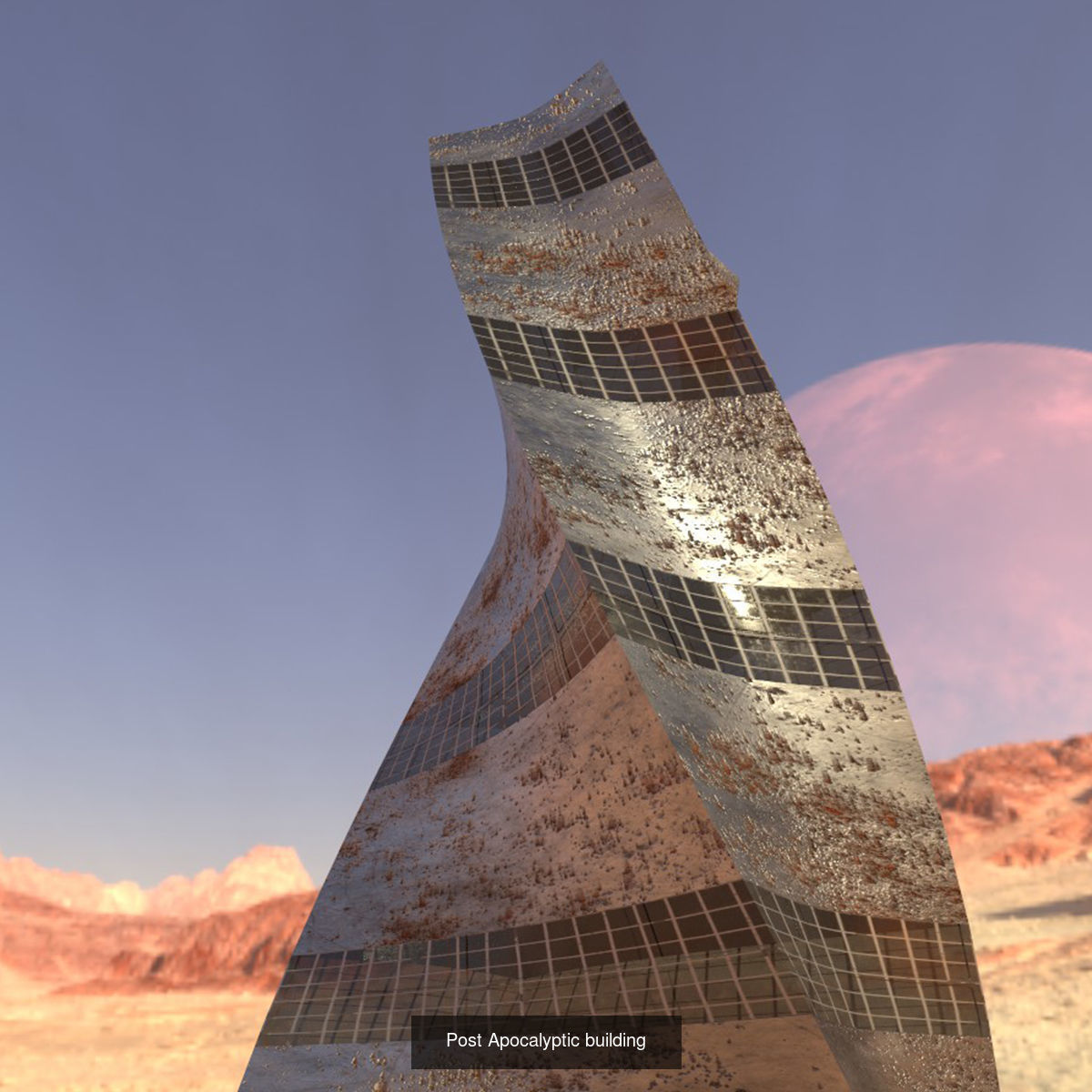 Sci-fi Towers 3D Model Collection | CGTrader