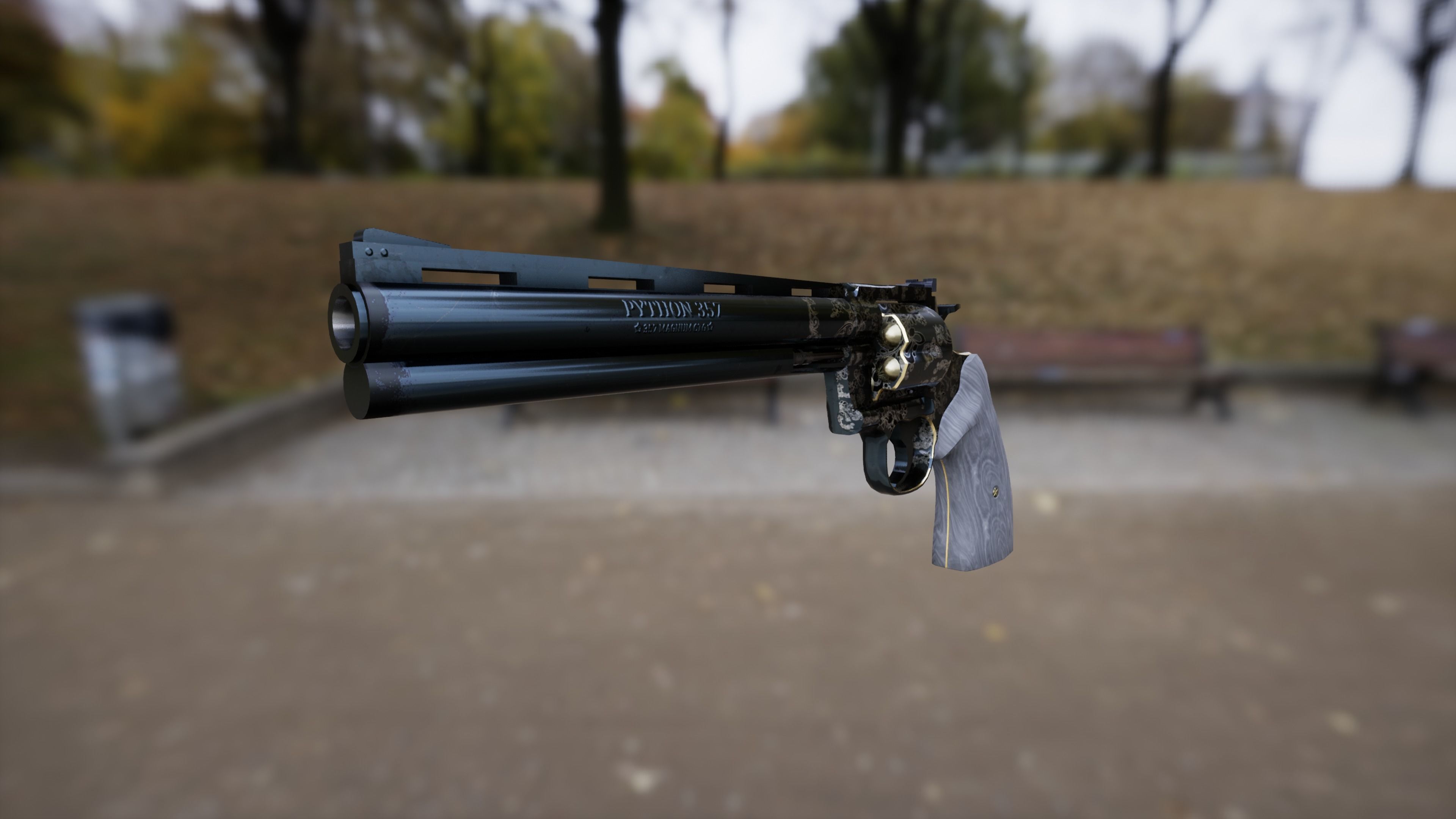 3D model Colt Python VR / AR / low-poly | CGTrader