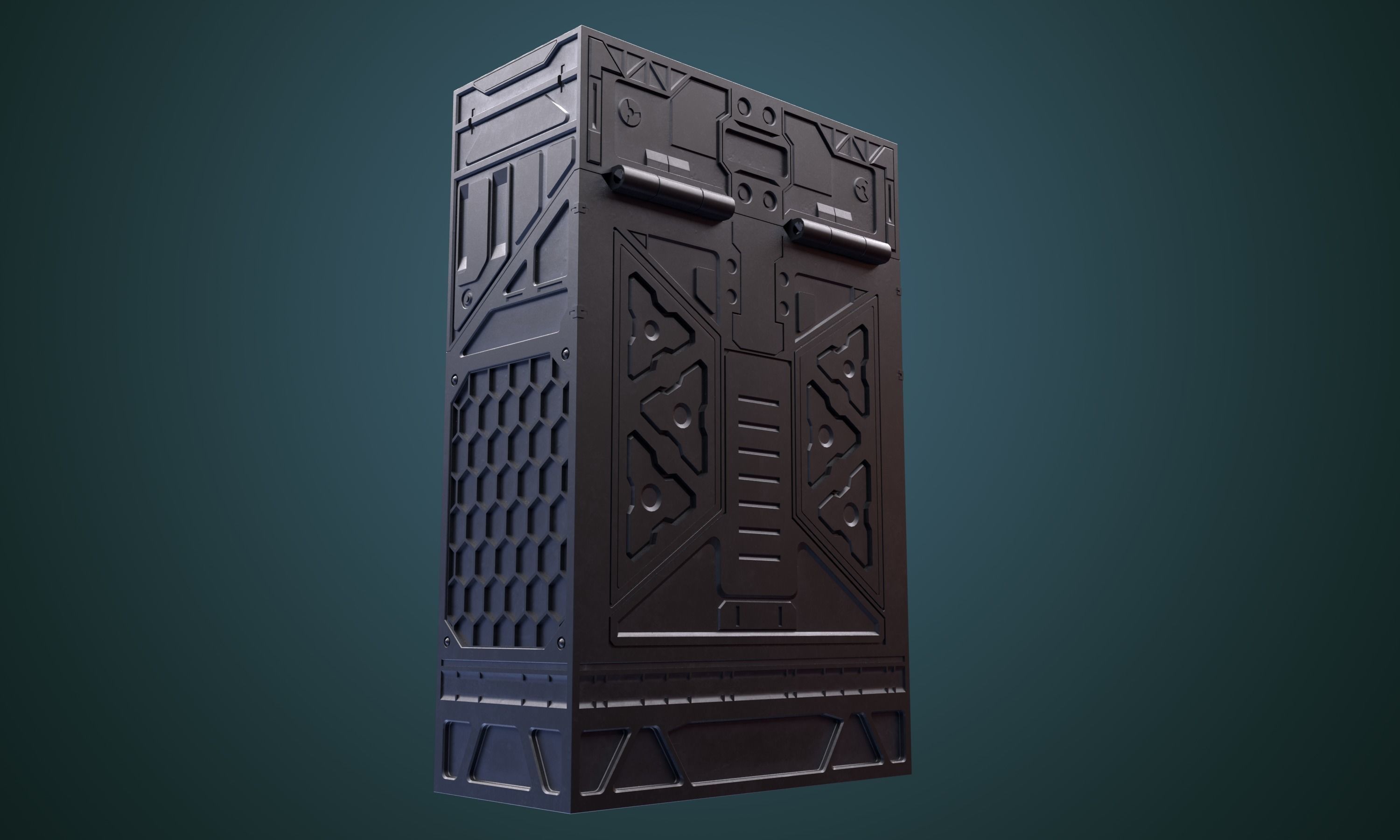 Cigarette Case CYTON 3D model | CGTrader