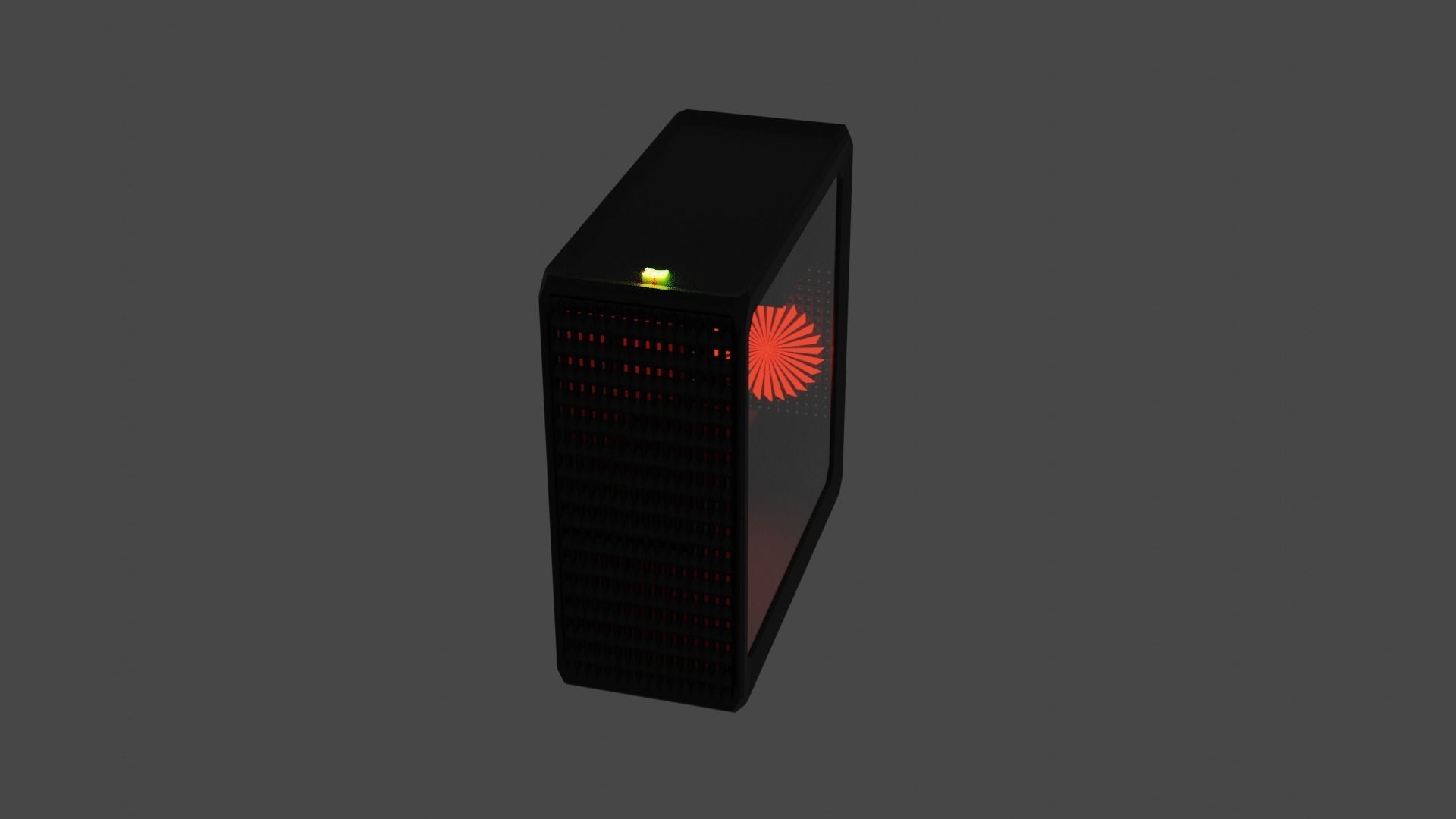 3D model Pc made in Blender VR / AR / low-poly | CGTrader
