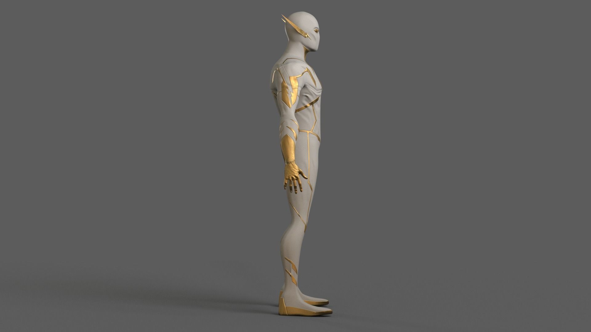 3D model Godspeed Stylized 3D Model VR / AR / low-poly | CGTrader
