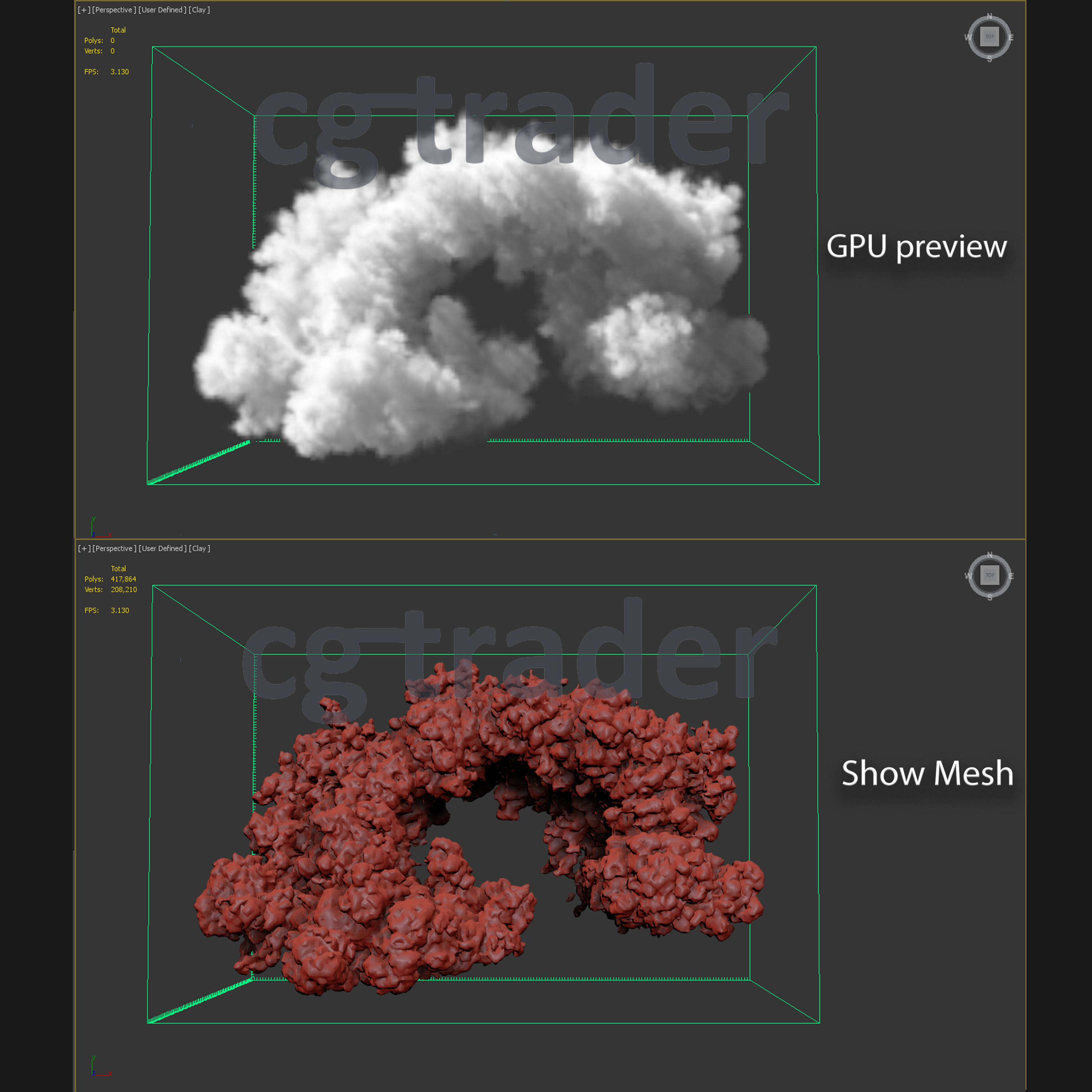 clouds - 3D Volumetric cloud 3D model | CGTrader