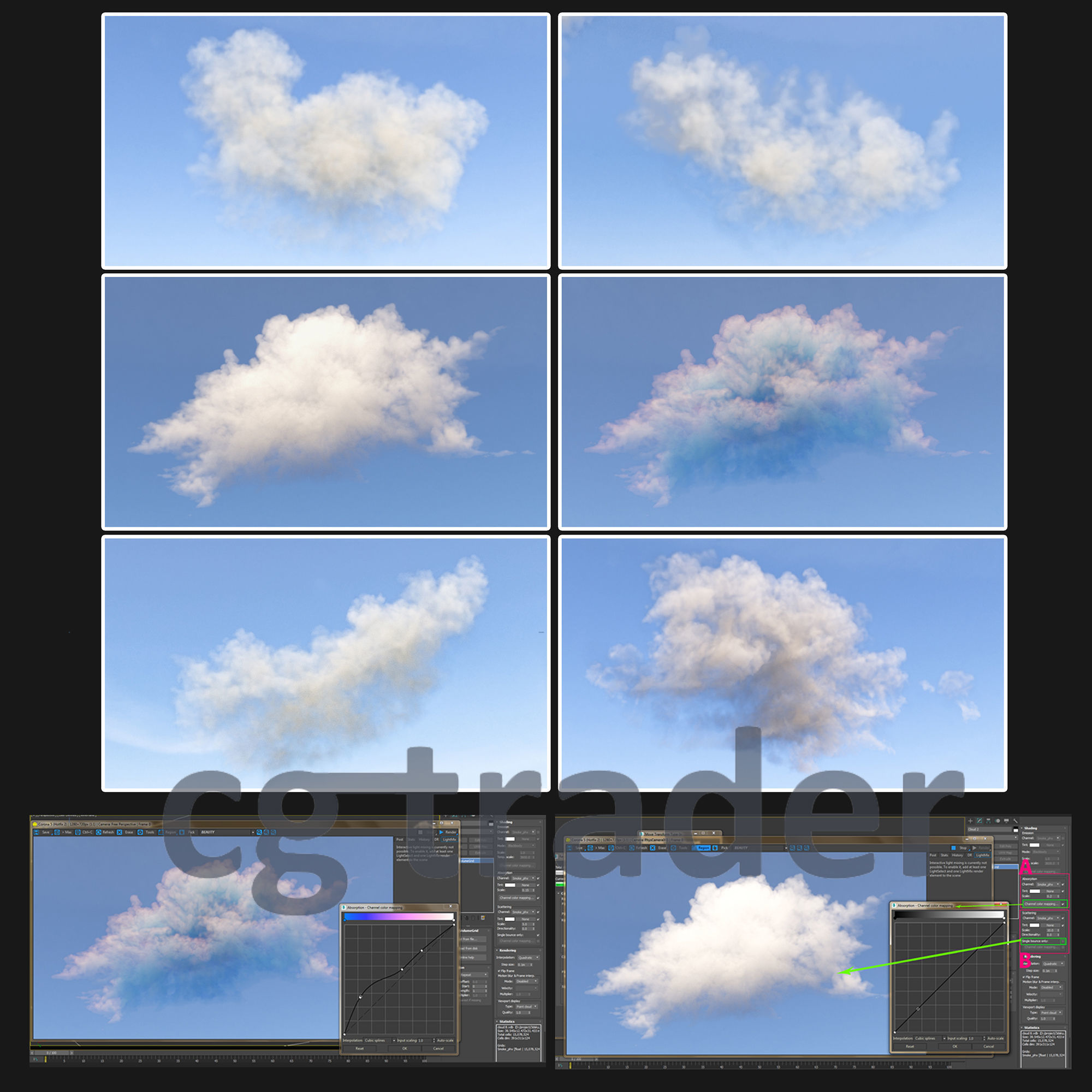 clouds - 3D Volumetric cloud 3D model | CGTrader