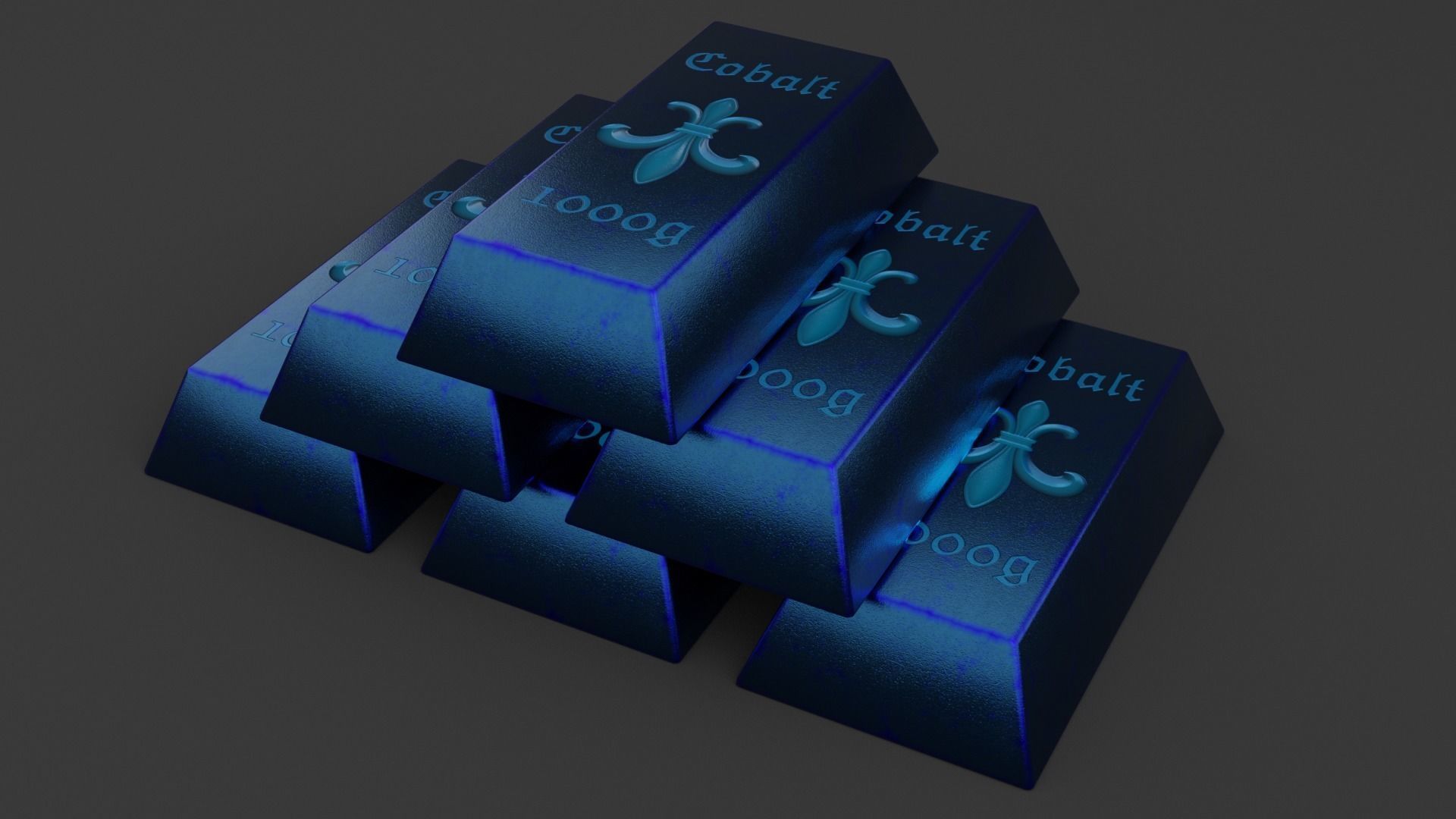 3D model 20 INGOTS PACK VR / AR / low-poly | CGTrader