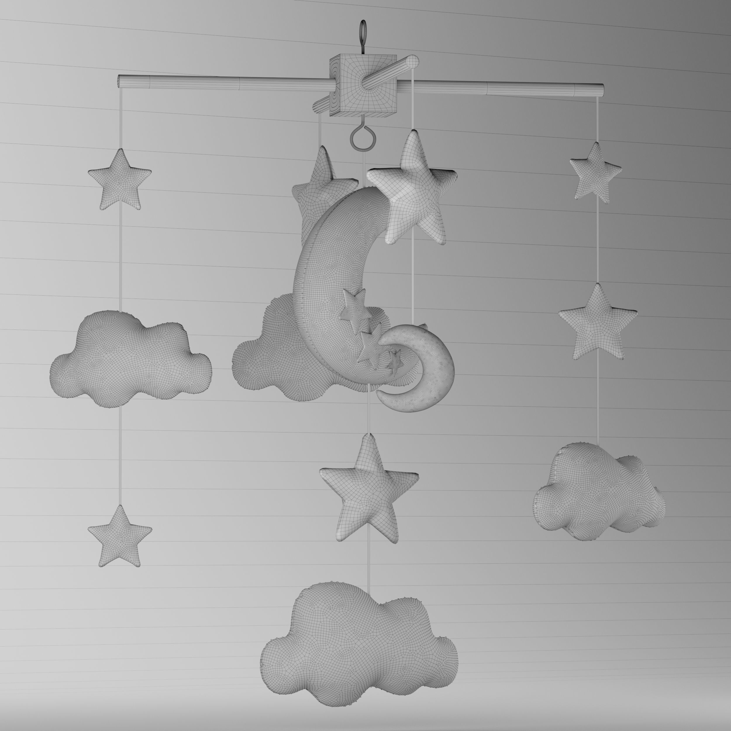 Baby Mobile Toy 3D model | CGTrader