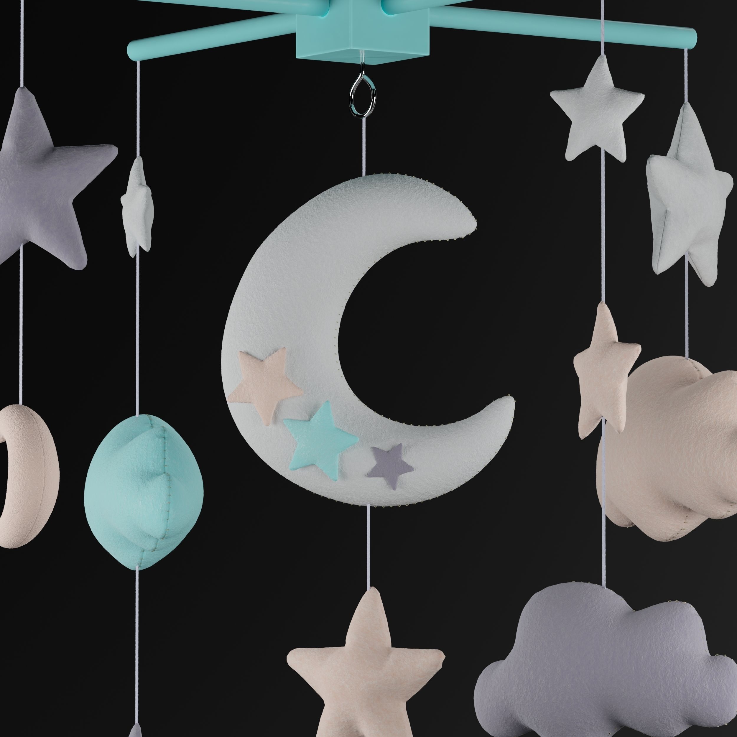 Baby Mobile Toy 3D model | CGTrader