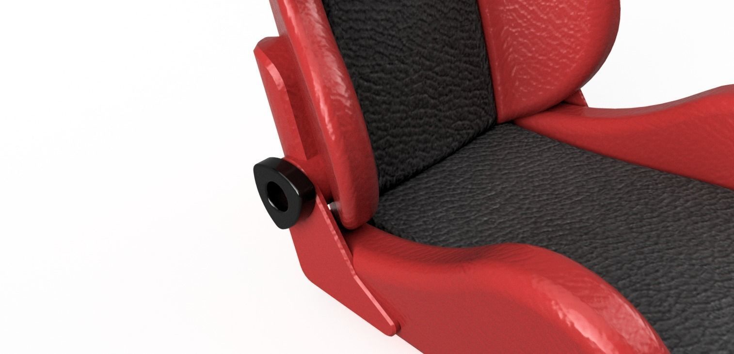 1to10 RC Race Seat 3D model 3D printable | CGTrader