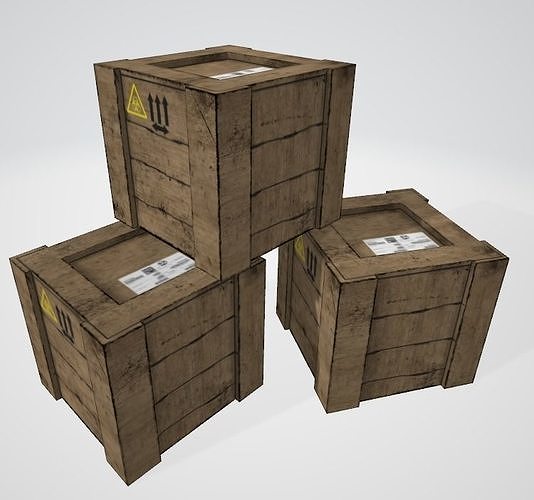 3D model Box Models with Substance Painter - Kutu Modellemesi VR / AR ...