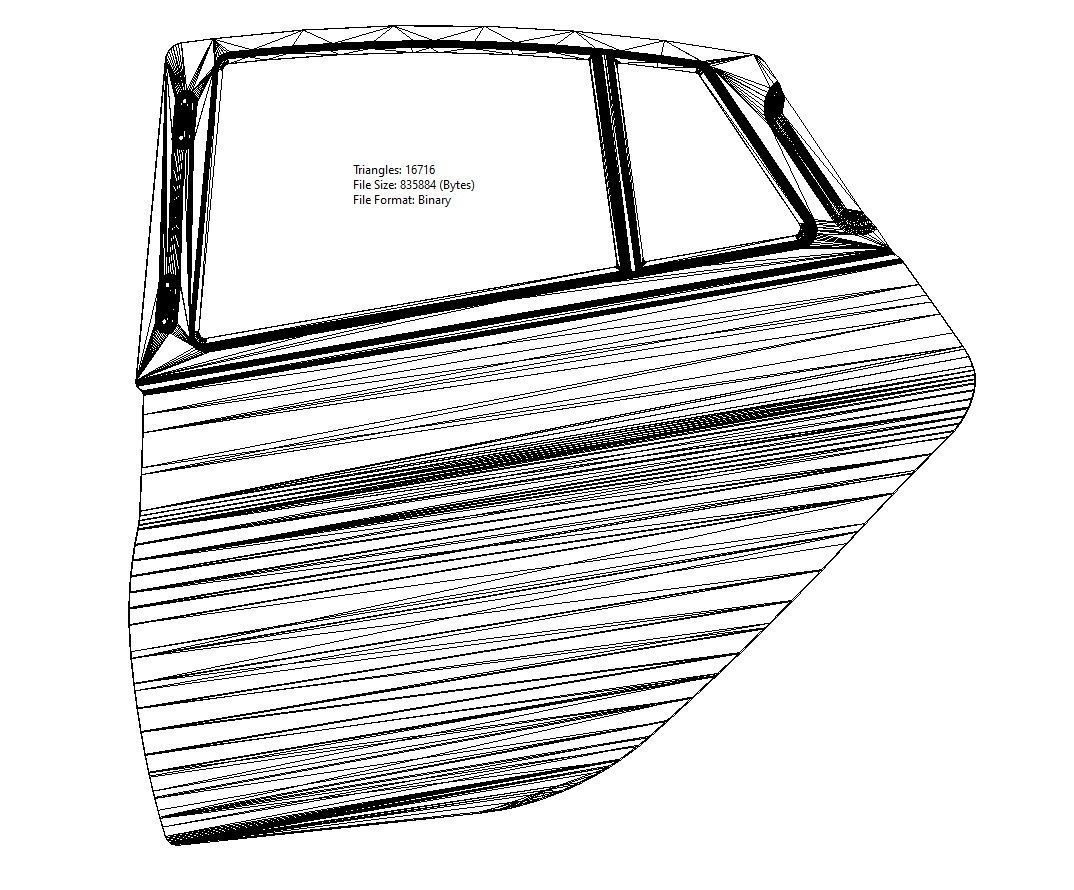 Car door panel 3D model 3D printable | CGTrader