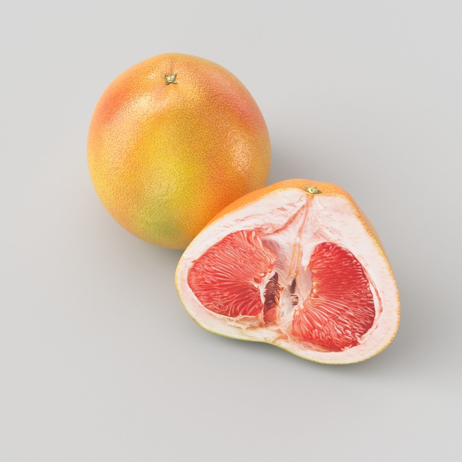 Pomelo 3D model animated | CGTrader