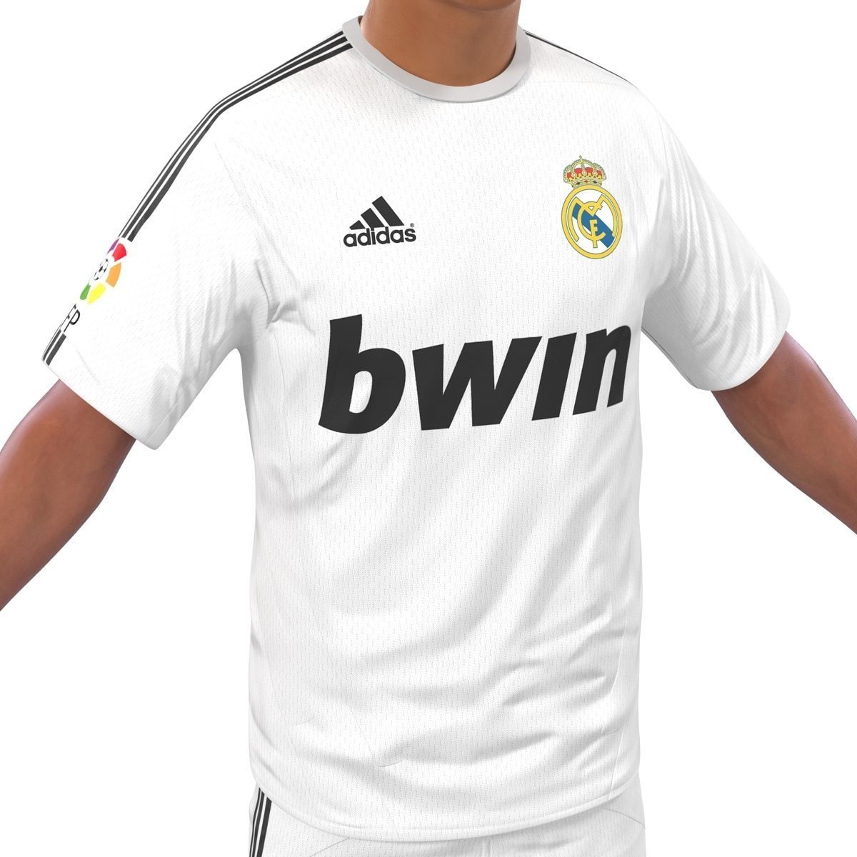 Soccer Player Real Madrid Rigged 3D model rigged | CGTrader