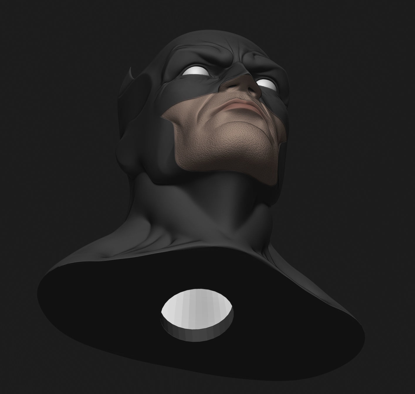 Batman Head 3D model 3D printable | CGTrader