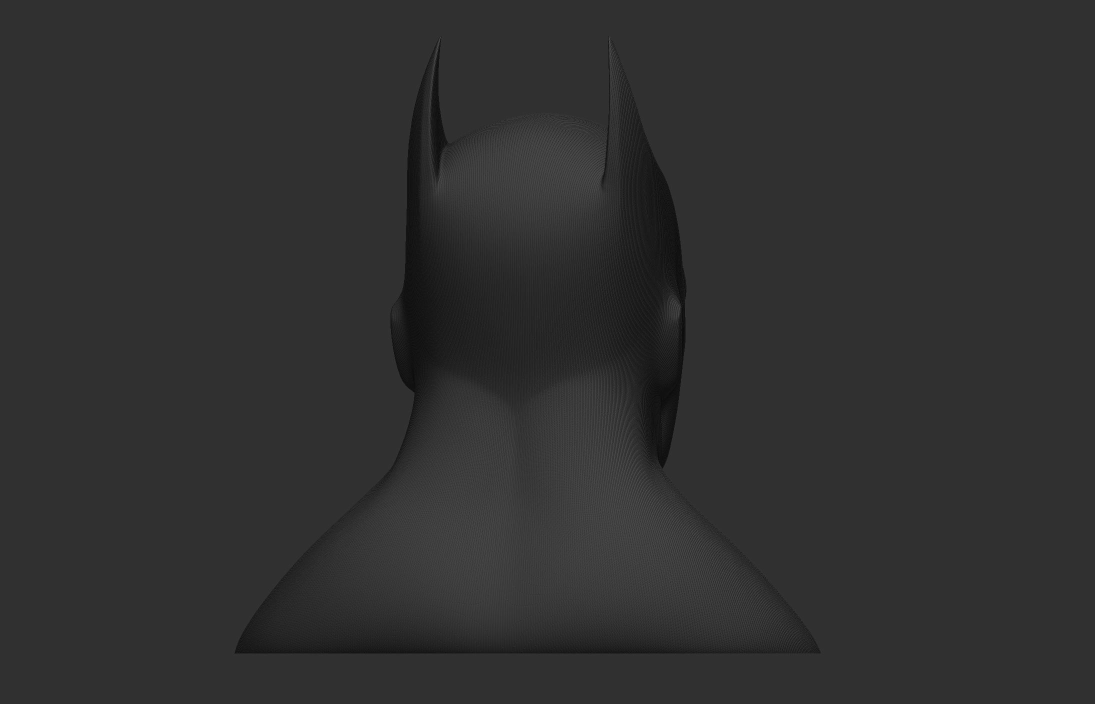 Batman Head 3D model 3D printable | CGTrader