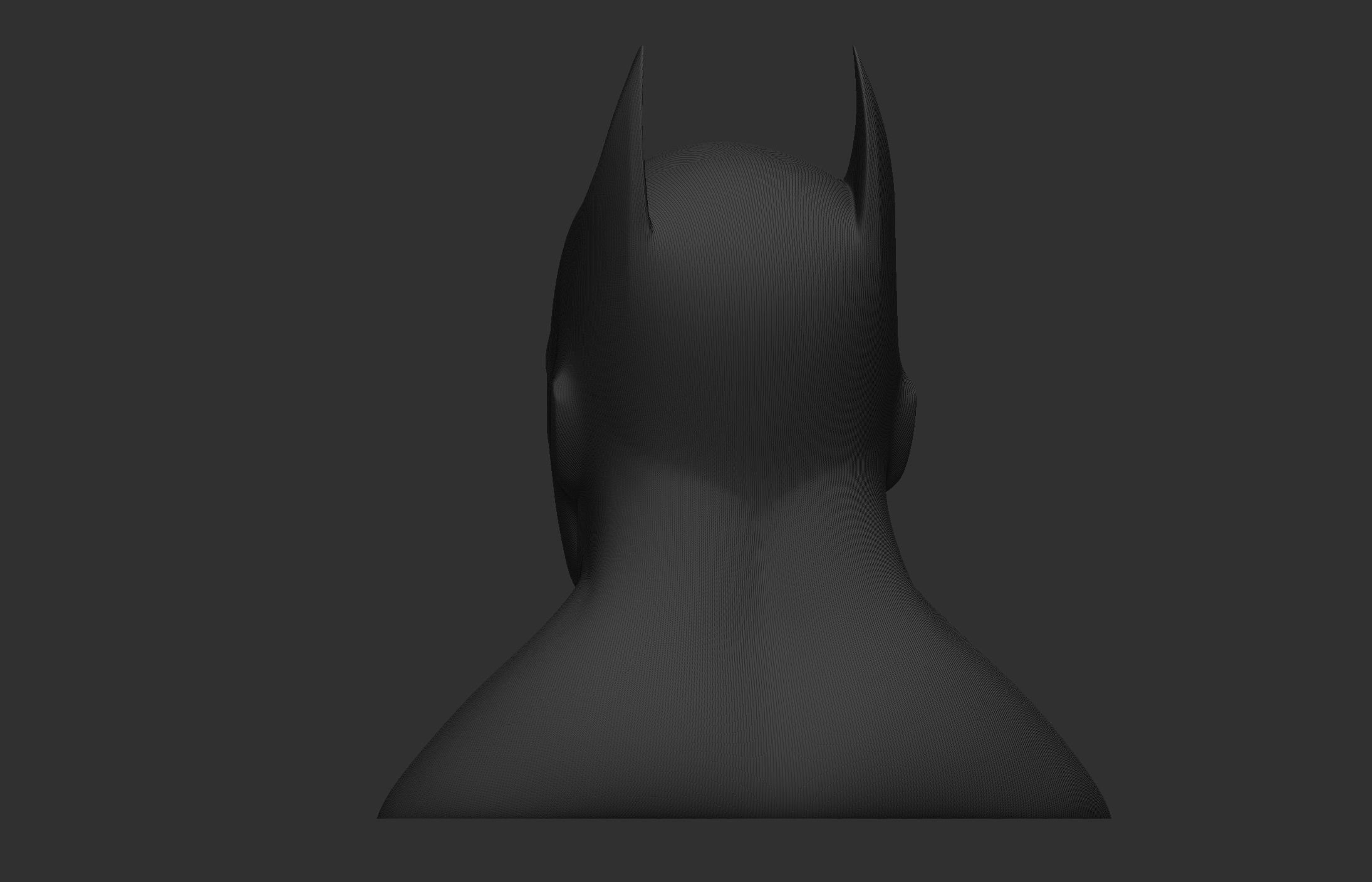 Batman Head 3D model 3D printable | CGTrader