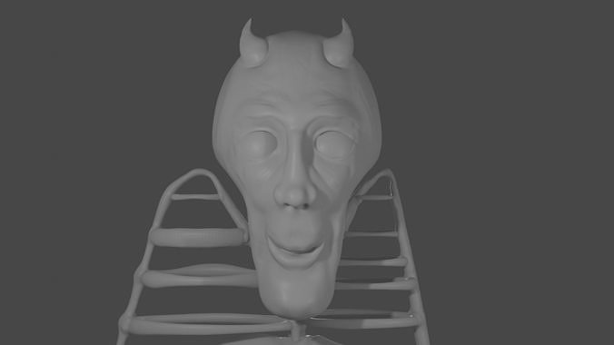 Devil Character 3D model | CGTrader