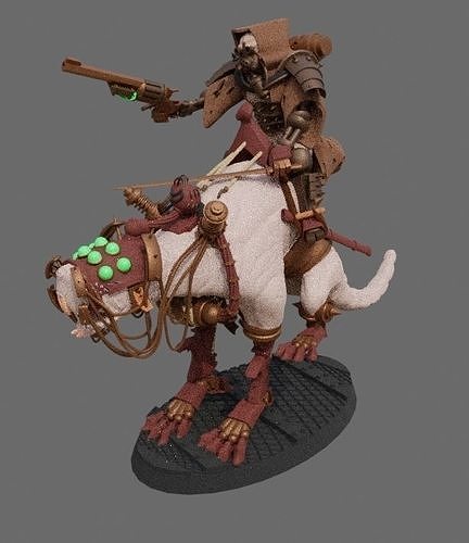Dark Mech Rat Riders 3D model 3D printable | CGTrader