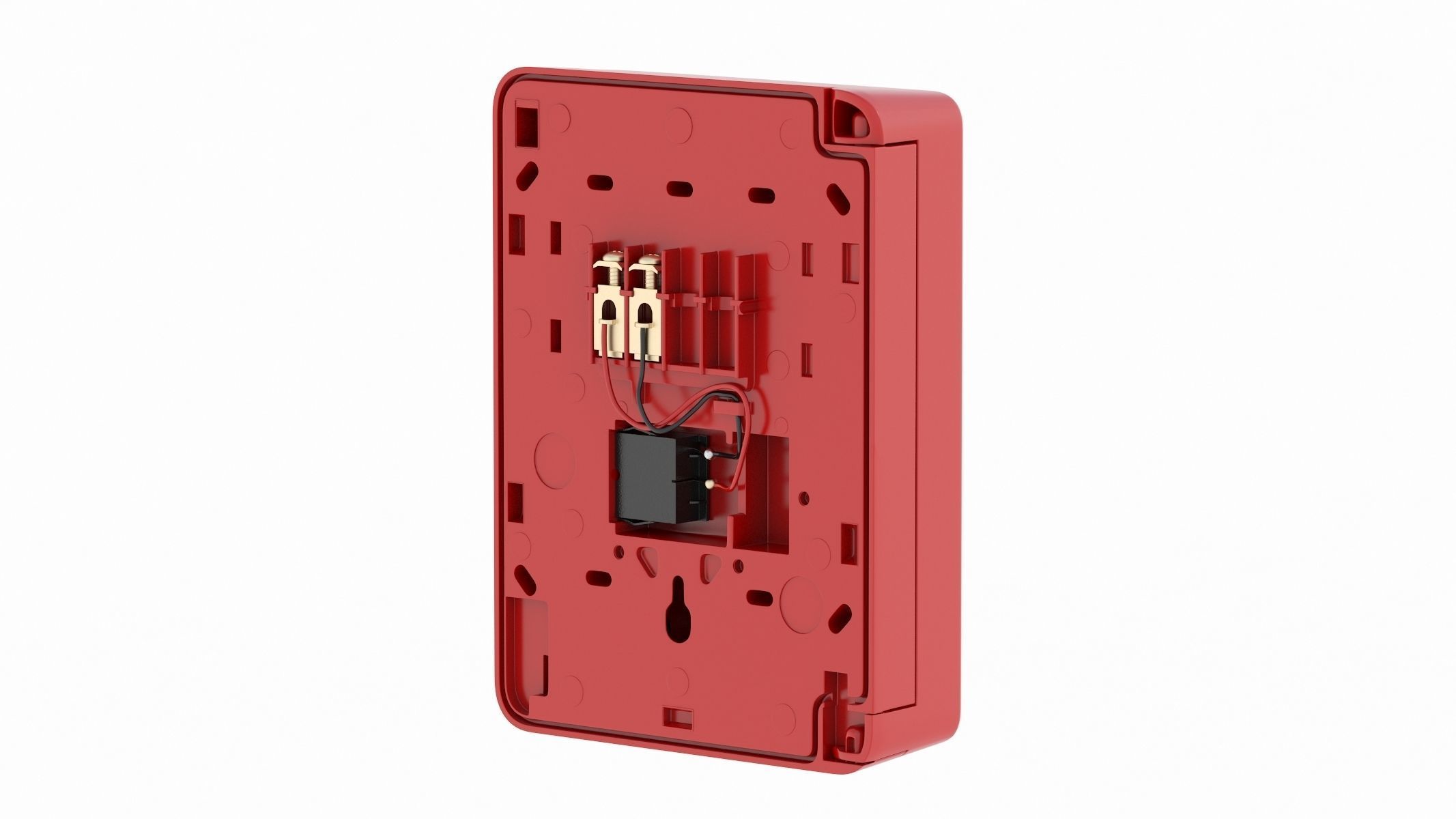 Manual Fire Alarm with Key 3D model | CGTrader