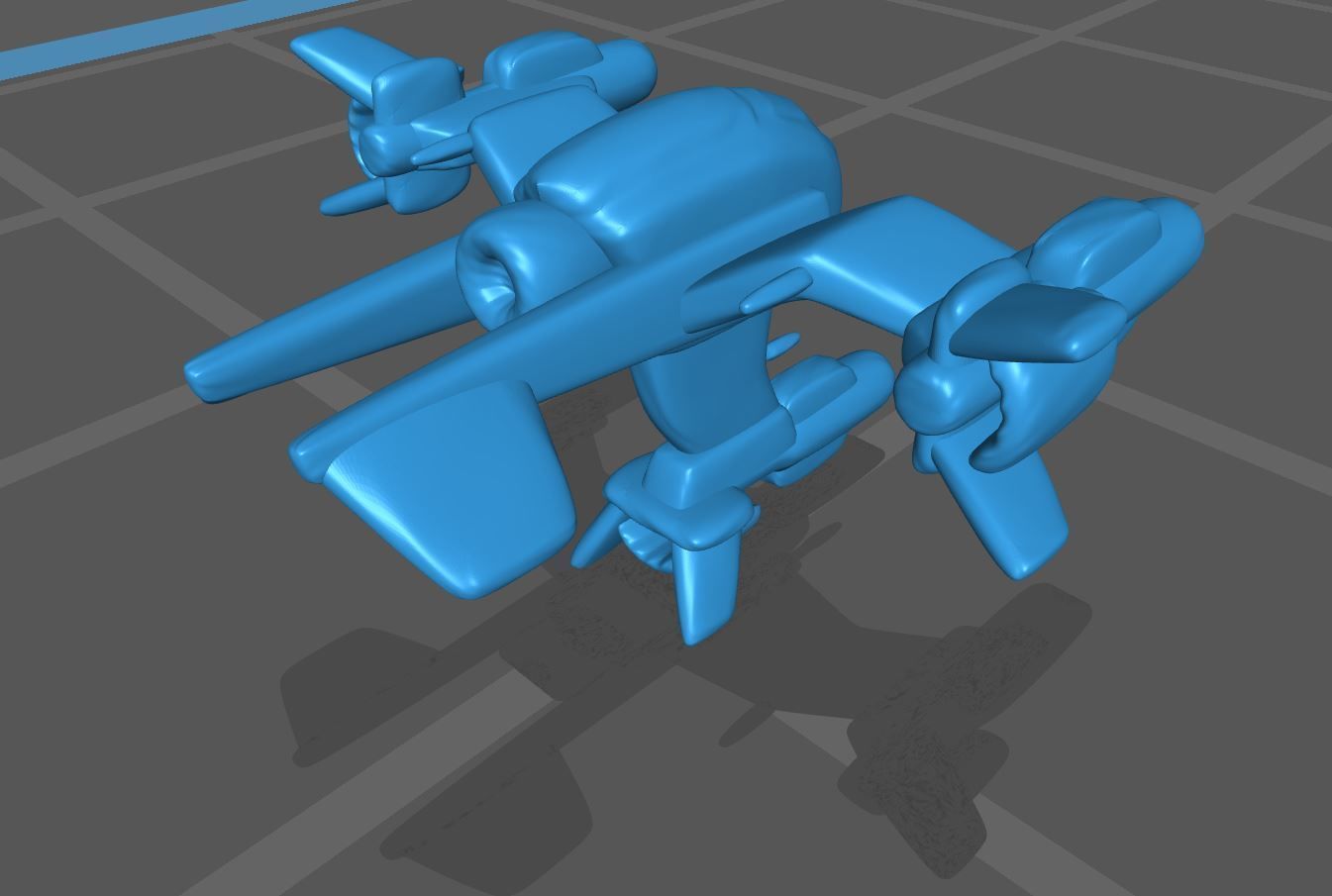 Starcraft Wraith 3D model 3D printable | CGTrader