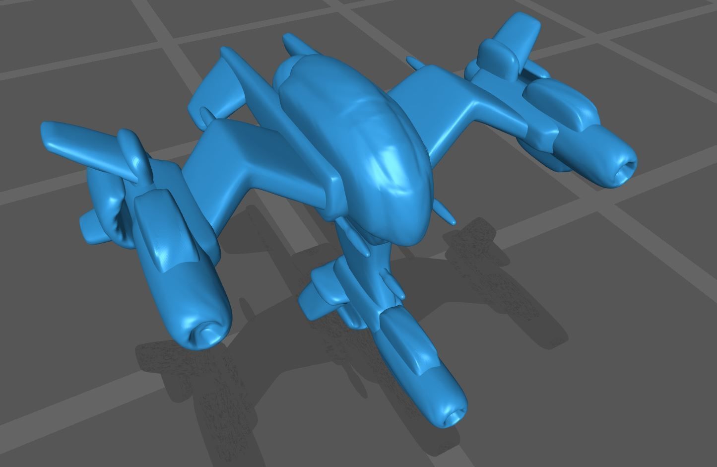 Starcraft Wraith 3D model 3D printable | CGTrader